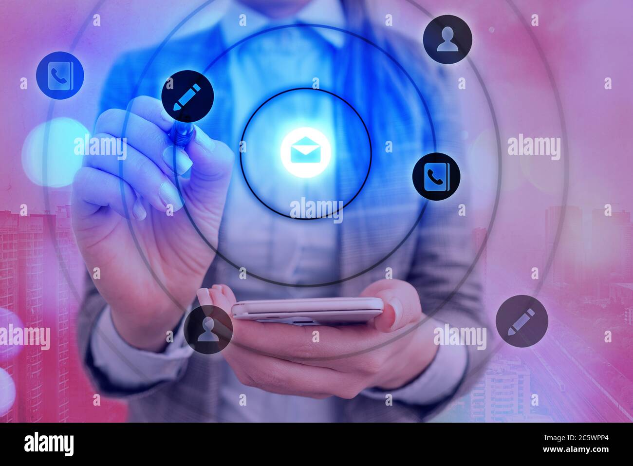 Information Digital Technology Network Connection Infographic Elements ...