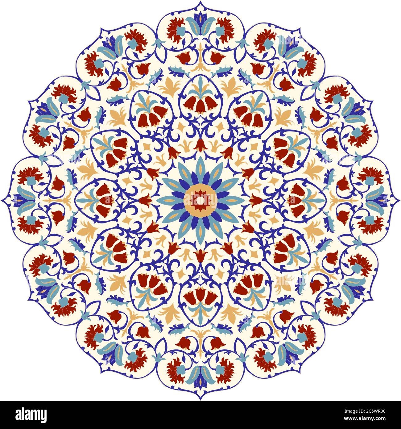Turkish pattern vector vectors hi-res stock photography and images - Alamy