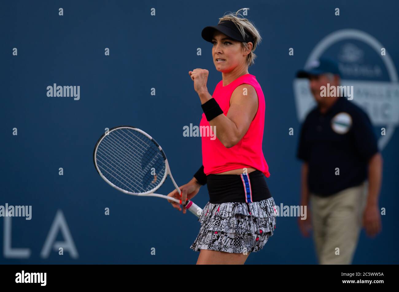 Bethanie Mattek-Sands of the United States in action during the first ...