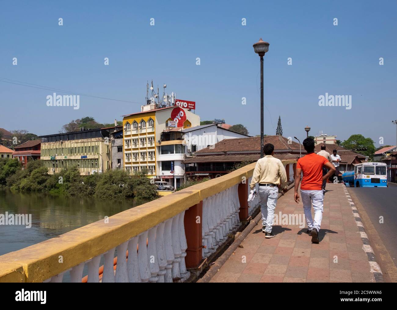 Panaji city street view hi-res stock photography and images - Alamy