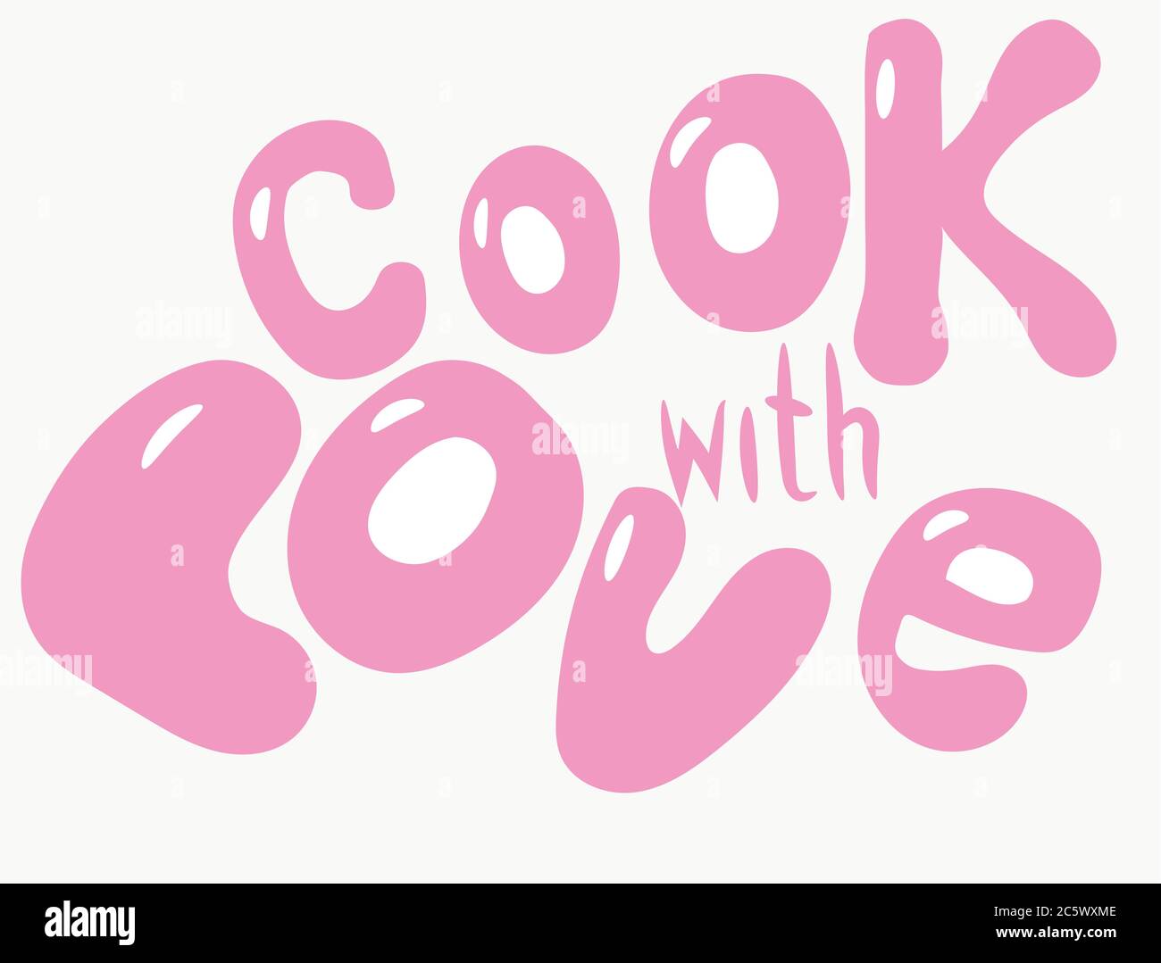 Hand lettered print Stock Vector Images - Alamy