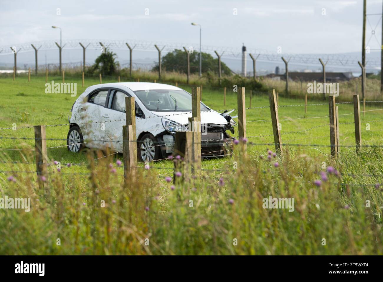 Monkoton a77 car accident ayrshire hi-res stock photography and images ...