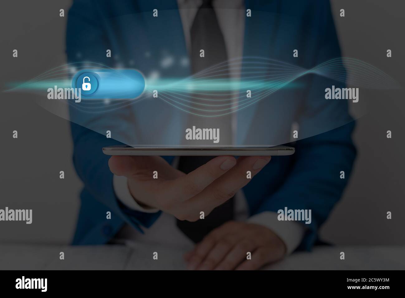 Graphics Padlock For Web Data Information Security Application System ...