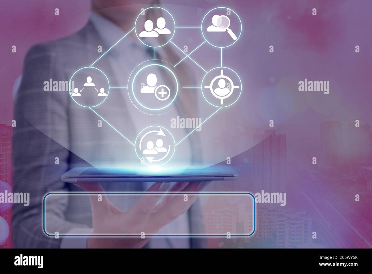 Information Digital Technology Network Connection Infographic Elements ...