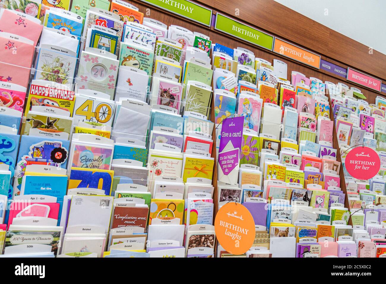 Hallmark cards store hi-res stock photography and images - Alamy