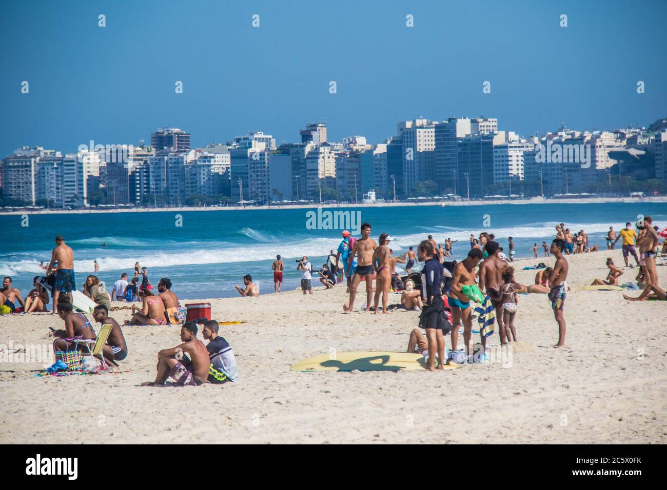 July 5, 2020: RIO DE JANEIRO, BRAZIL, July 5, 2020. FLEXIBILIZATION OF ...
