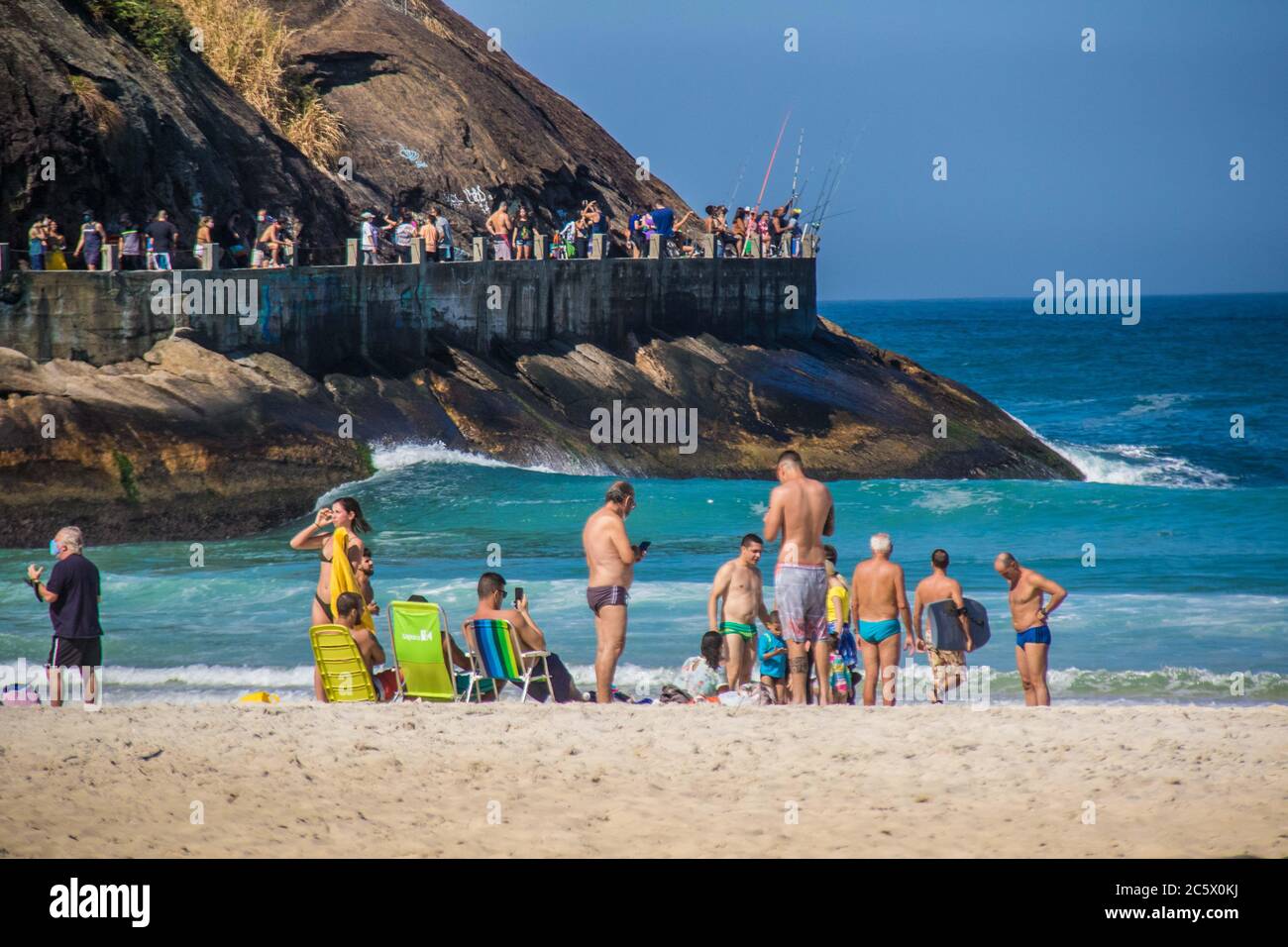 July 5, 2020: RIO DE JANEIRO, BRAZIL, July 5, 2020. FLEXIBILIZATION OF ...