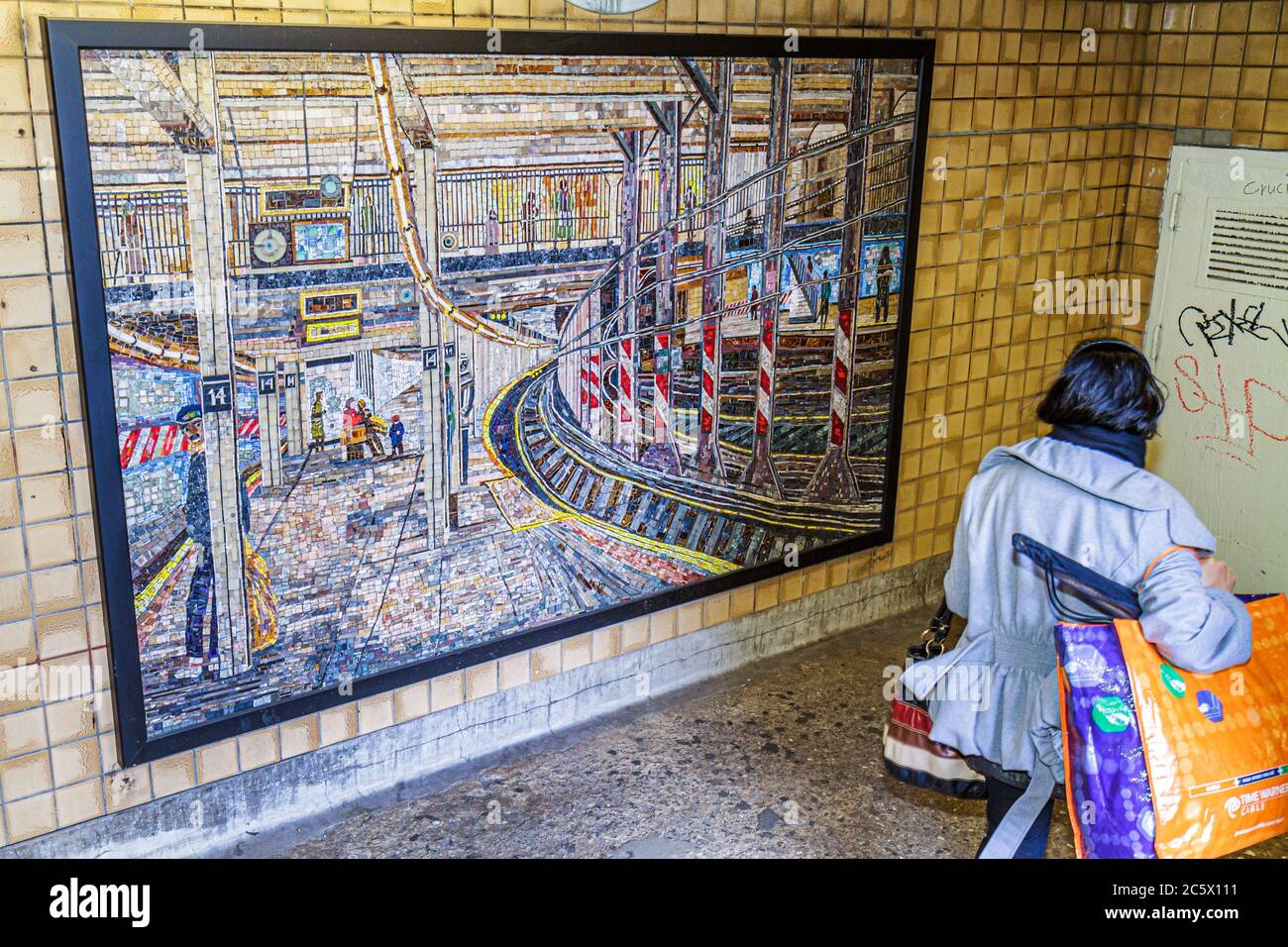 New York,New York City,NY NYC,Lower,Manhattan,MTA,subway,train ...