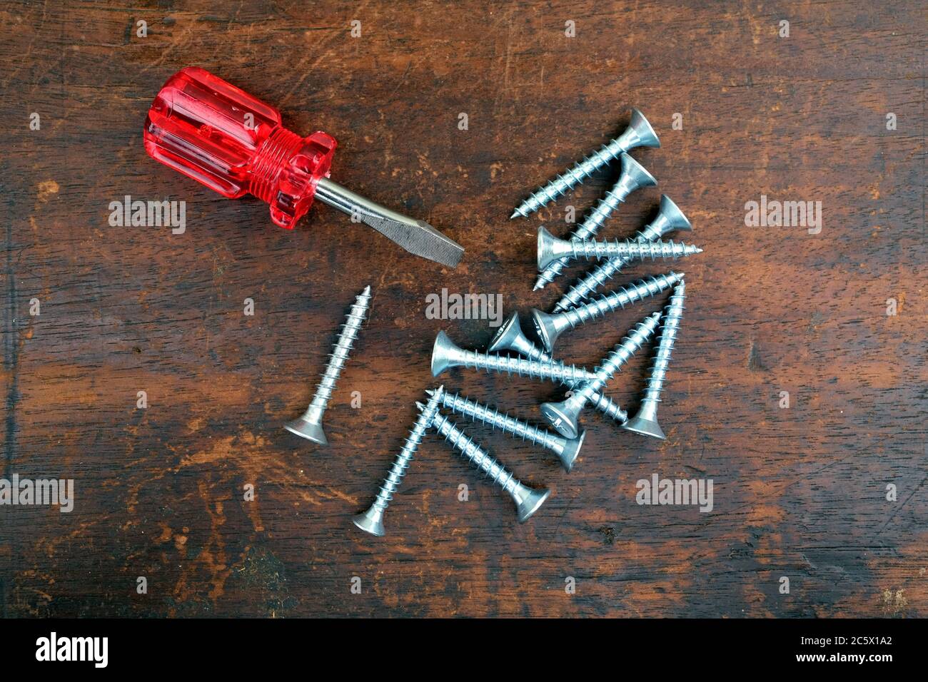 Many screws hi-res stock photography and images - Alamy