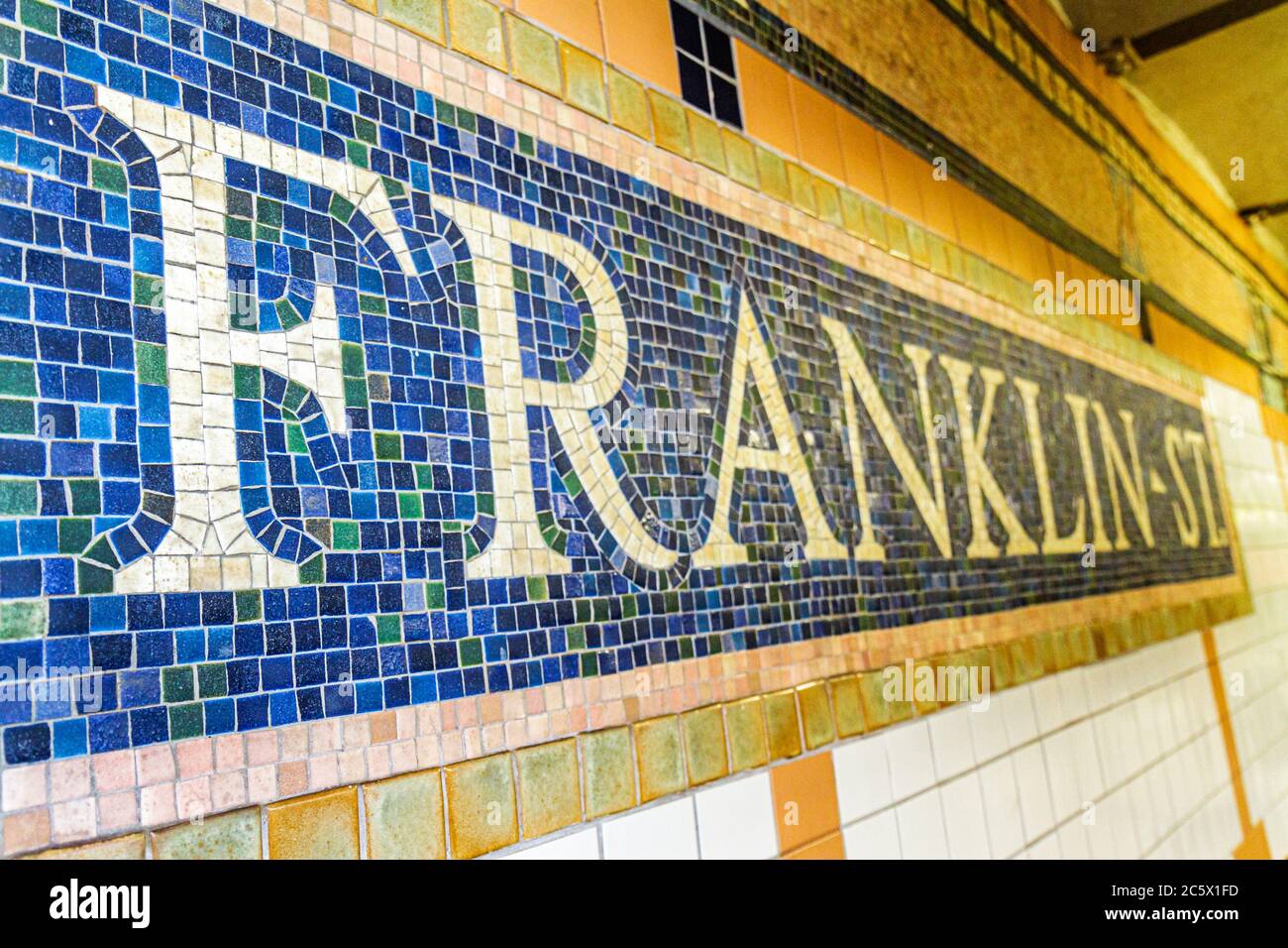 Mosaic tile new york city hi-res stock photography and images - Alamy
