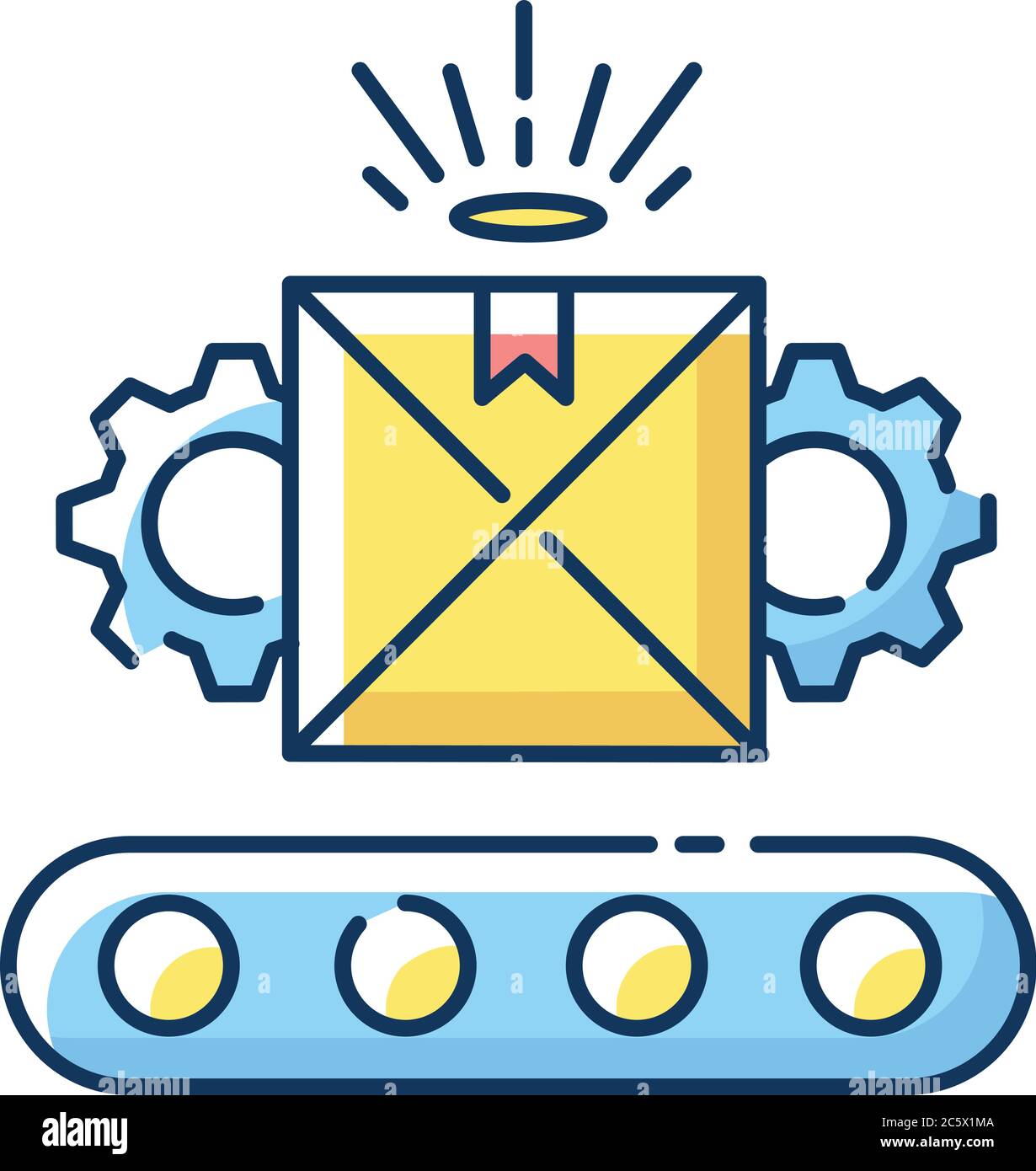 Custom manufacturing RGB color icon Stock Vector Image & Art - Alamy