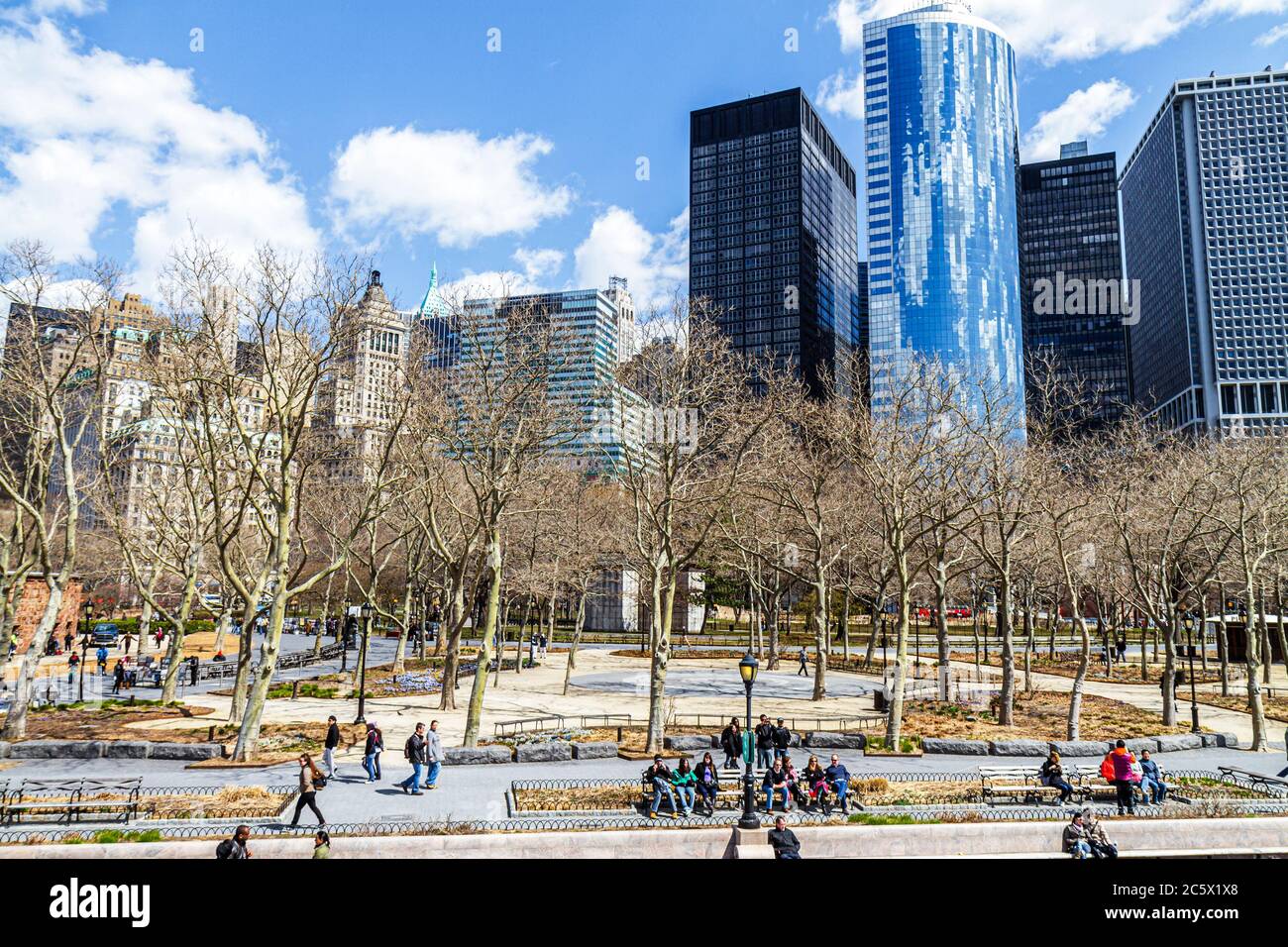 New York City,NY NYC Lower,Manhattan,Battery Park,Financial District ...