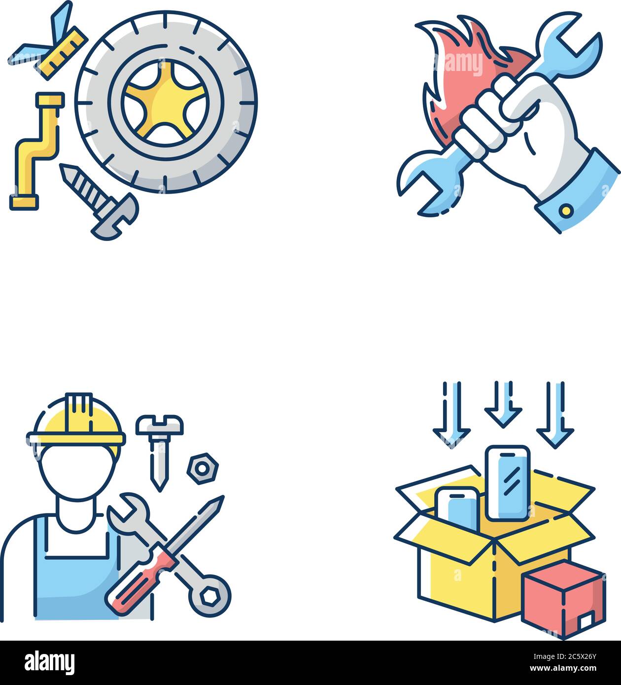 Installation Mass Stock Vector Images - Alamy