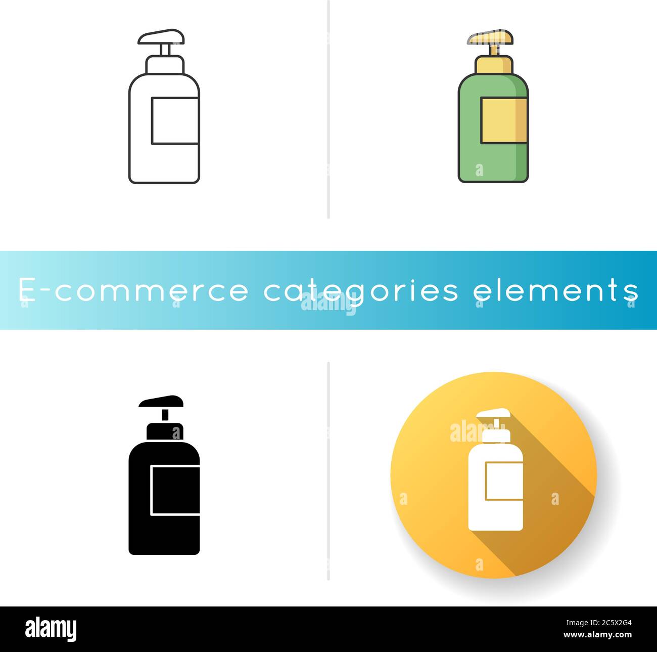 Lotion in bottle icon Stock Vector Image & Art - Alamy