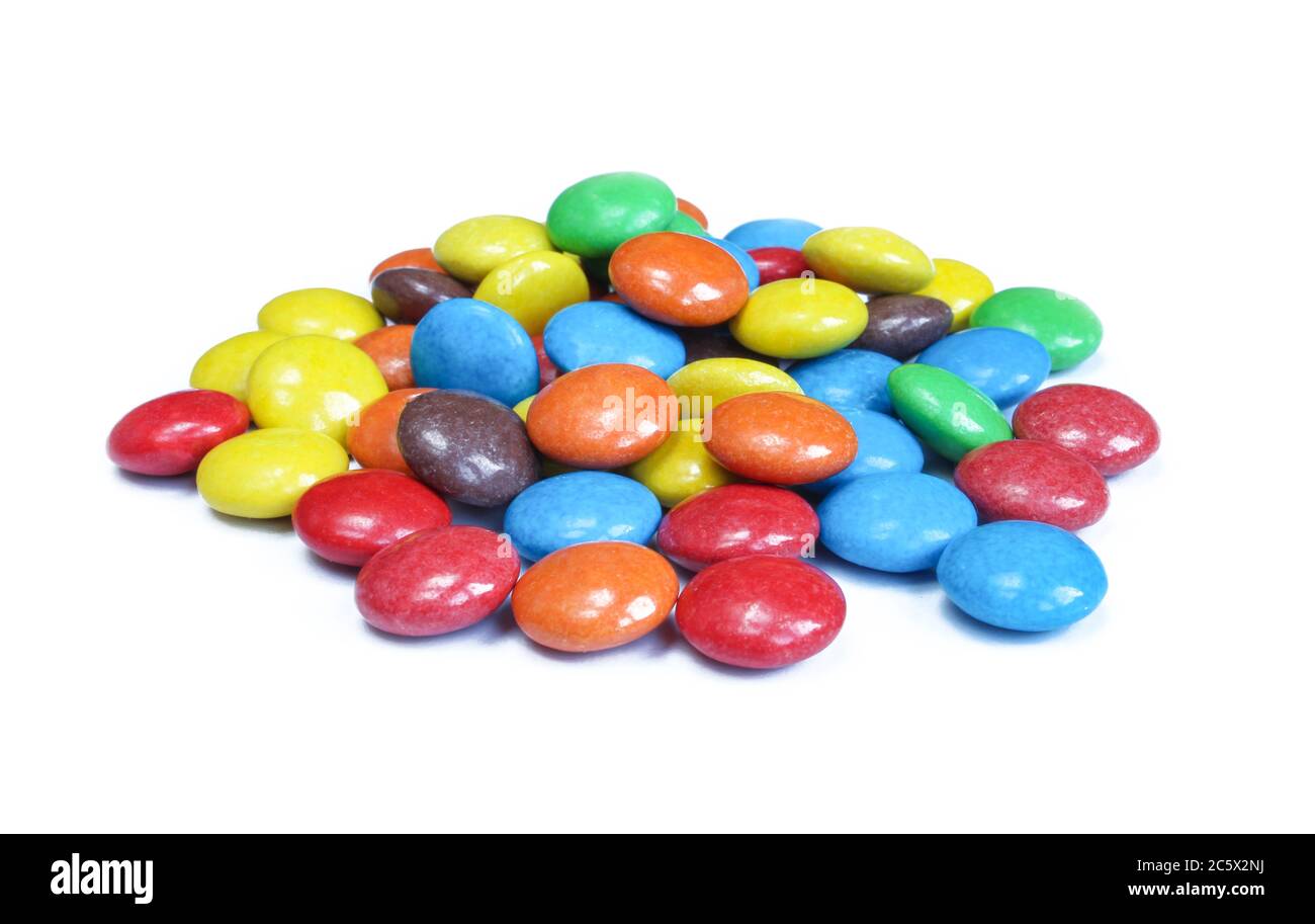 Chocolate coated candy store