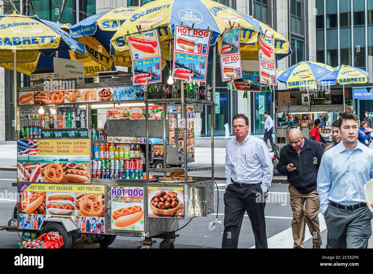 Sabrett Hot Dogs High Resolution Stock Photography and Images - Alamy