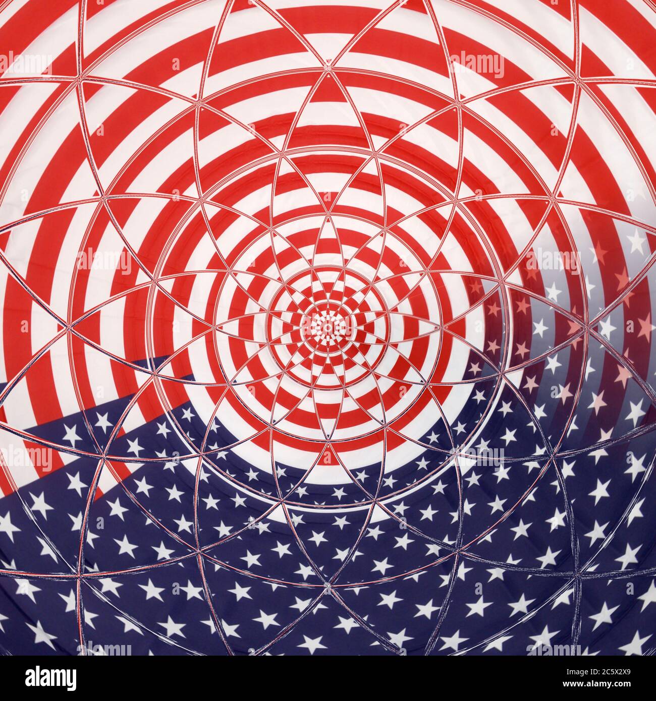 Original American flag. USA background. Artistic effect, funny US flag ...