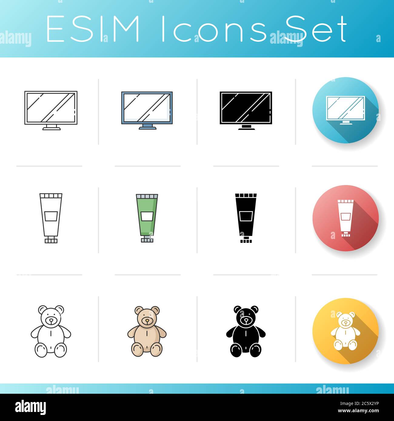 E commerce category icons set Stock Vector Image & Art - Alamy