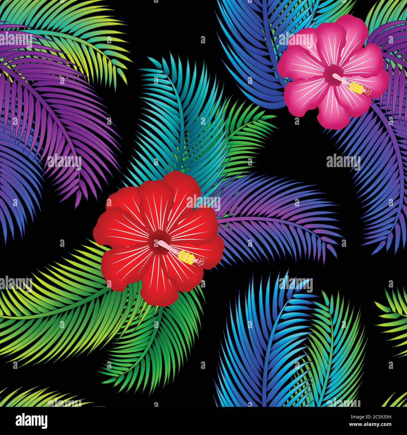 Tropical pattern hi-res stock photography and images - Alamy