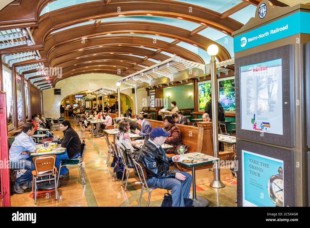 Grand Central Station Food Court High Resolution Stock Photography and ...