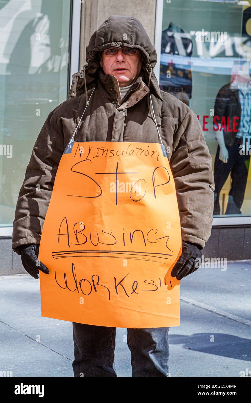 Man protest on street hi-res stock photography and images - Alamy