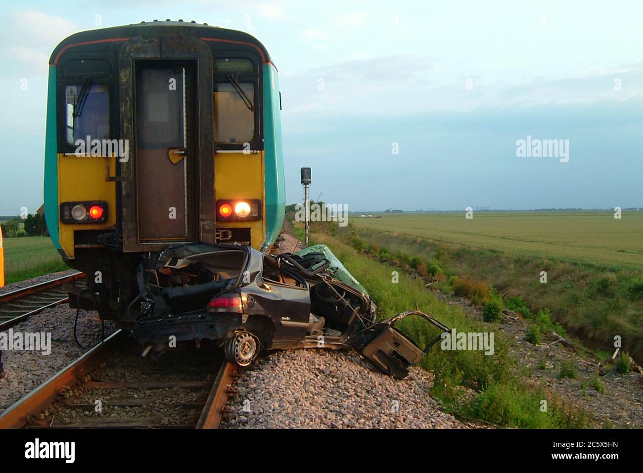 Train crash uk hi-res stock photography and images - Alamy