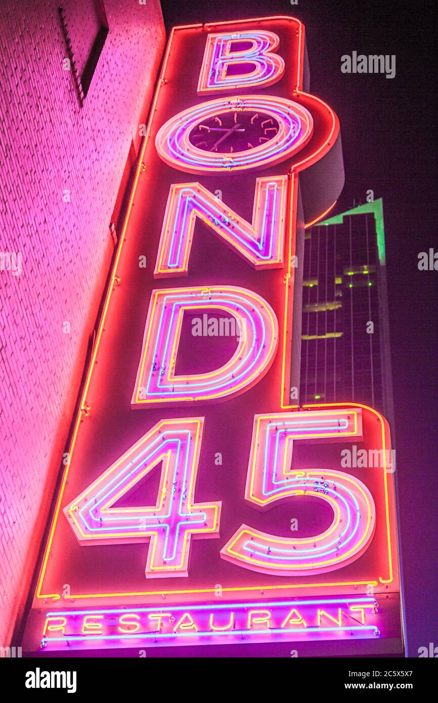New York City,NY NYC Manhattan,Midtown,45th Street,Bond 45 restaurant ...
