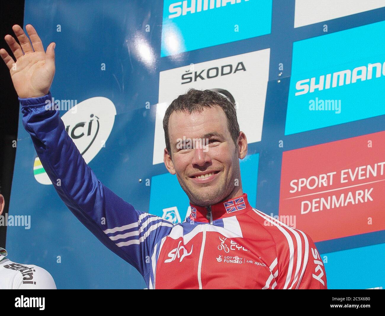 Mark Cavendish During the Championnat du Monde 2011, cycling race ...