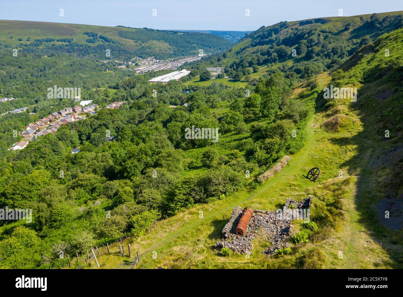 Ebbw vale mountain hi-res stock photography and images - Alamy
