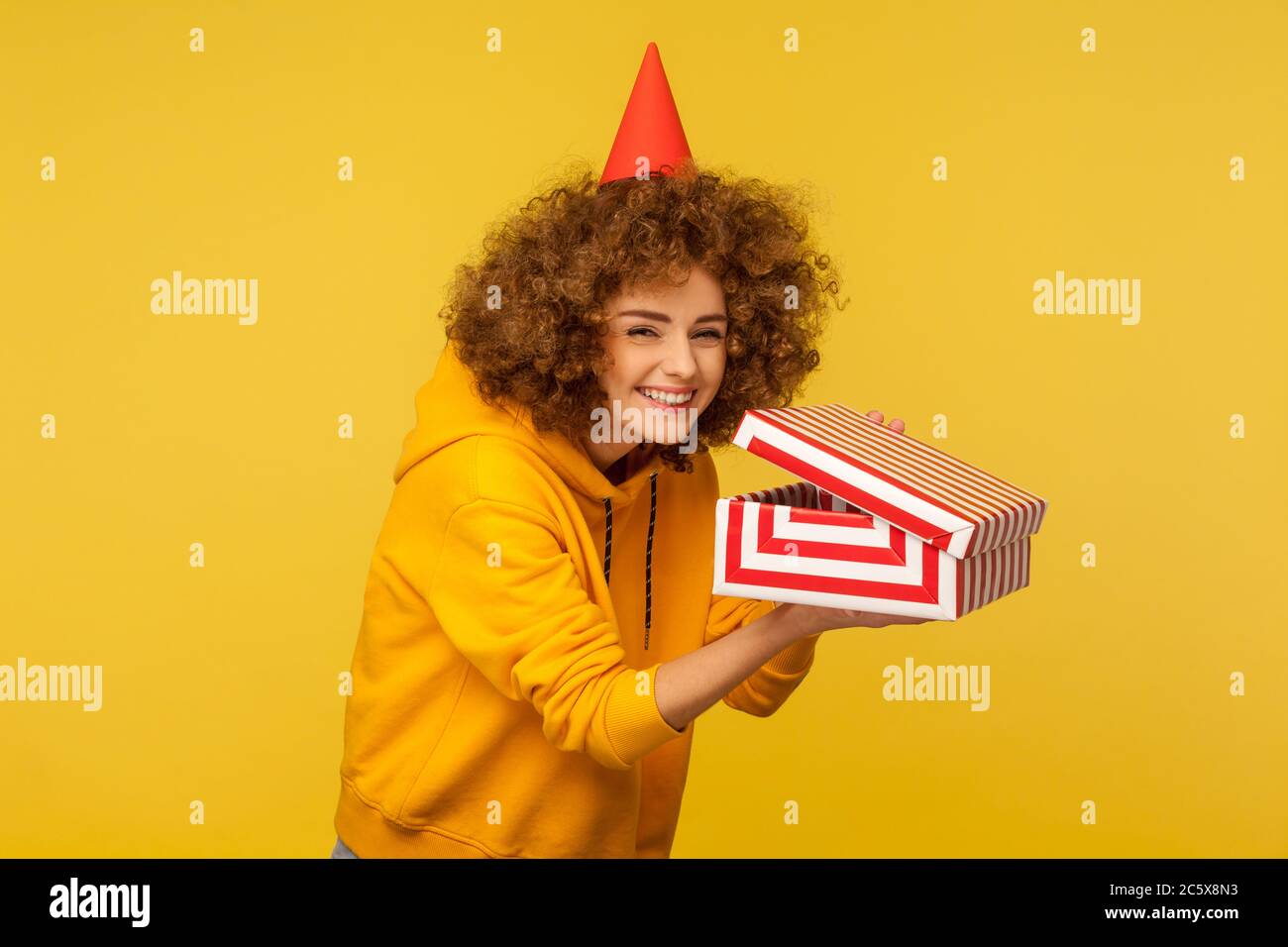 Sneaky smile hi-res stock photography and images - Alamy