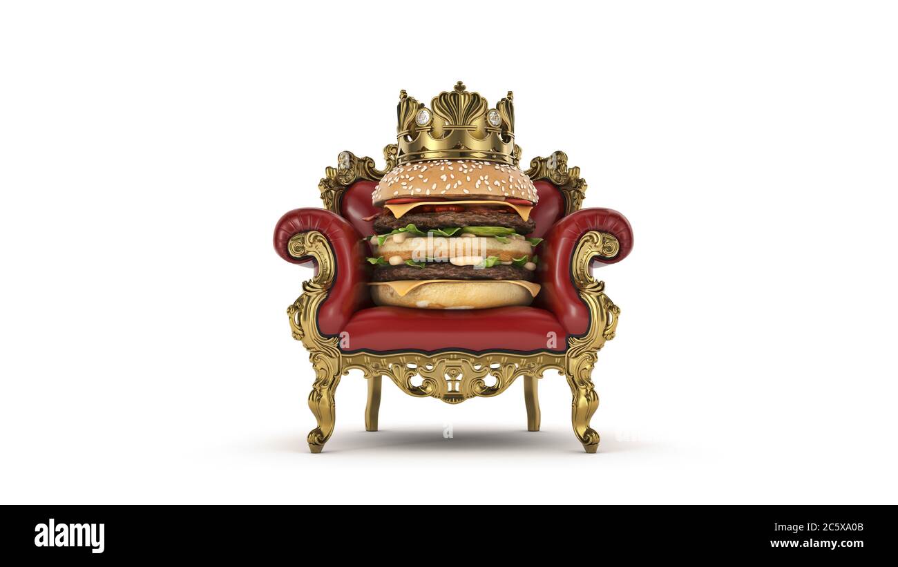 Burger king crown hi-res stock photography and images - Alamy