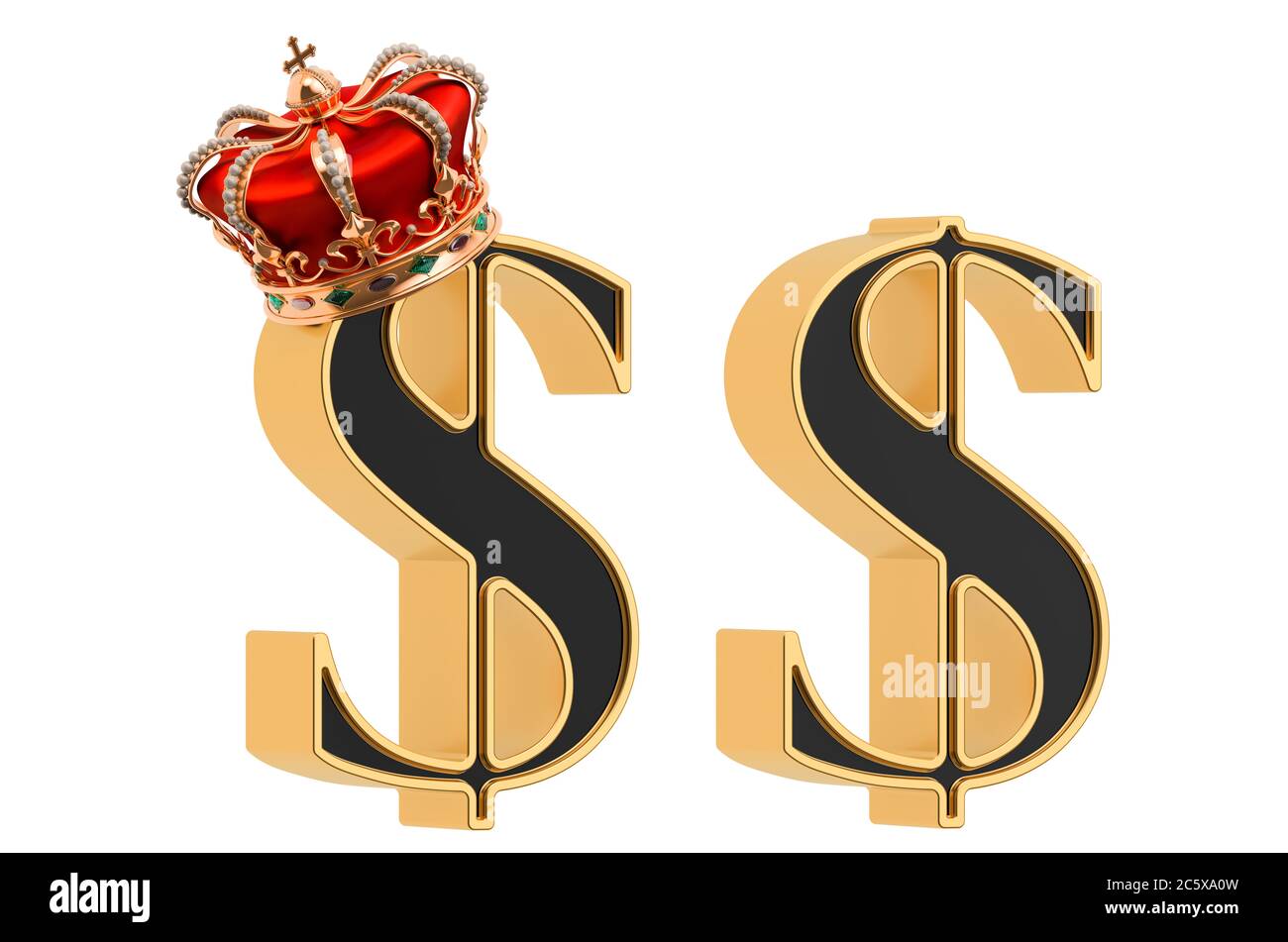 Dollar Sign Page Border