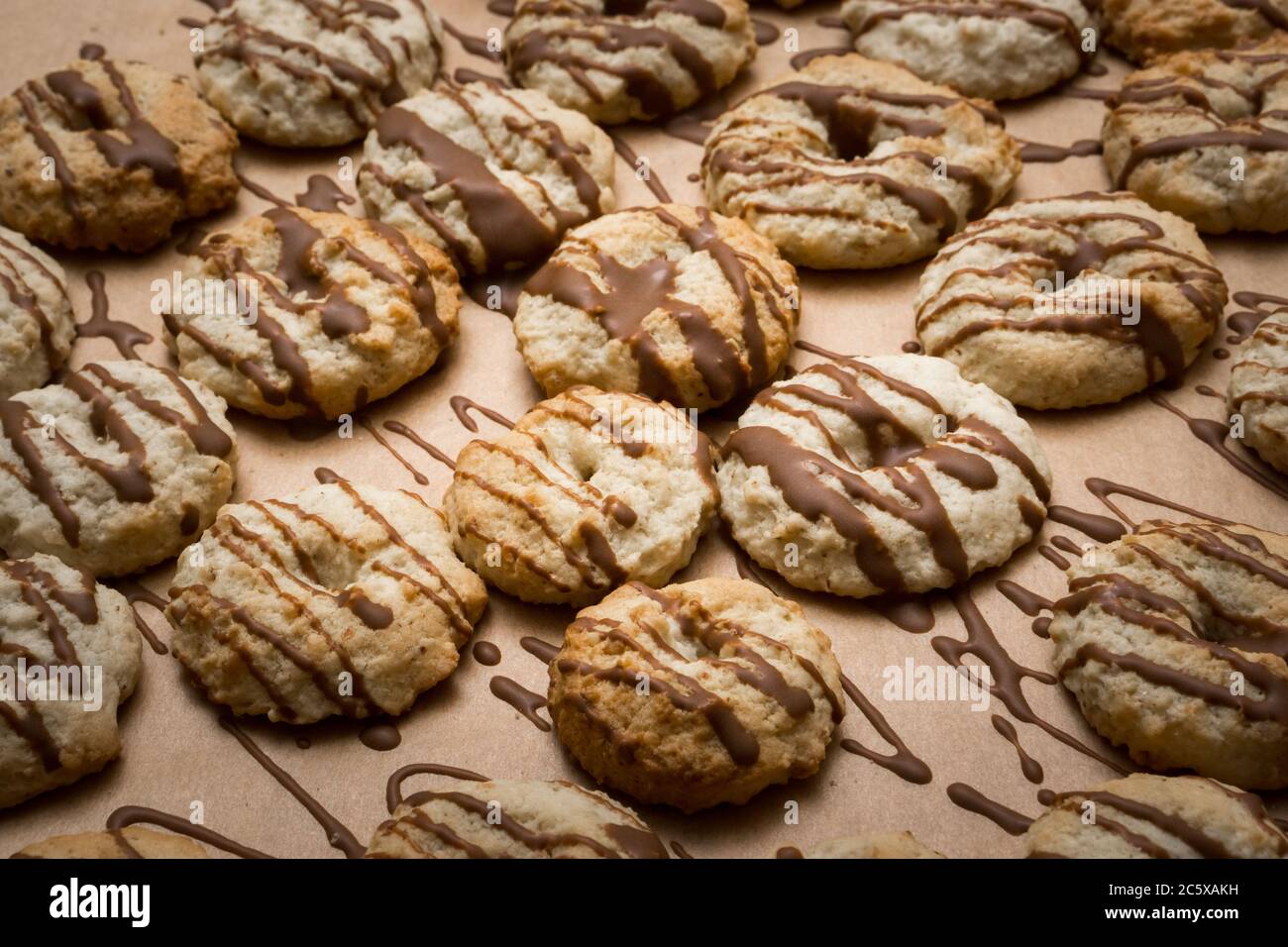 Christmas Baked Goods Shortbread Cookies in Lower Bavaria Germany Stock ...