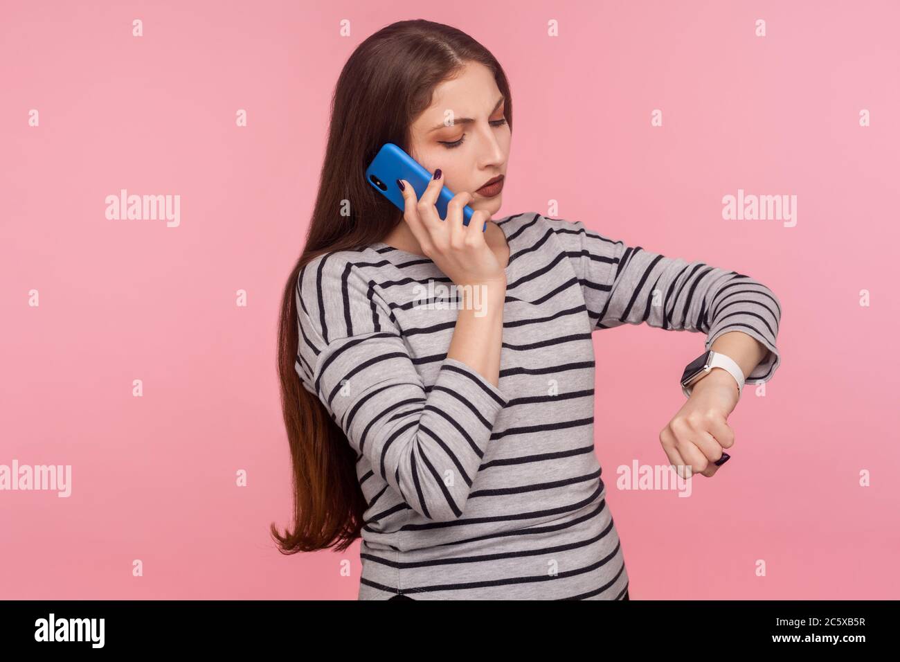 Impatient girl hi-res stock photography and images - Alamy