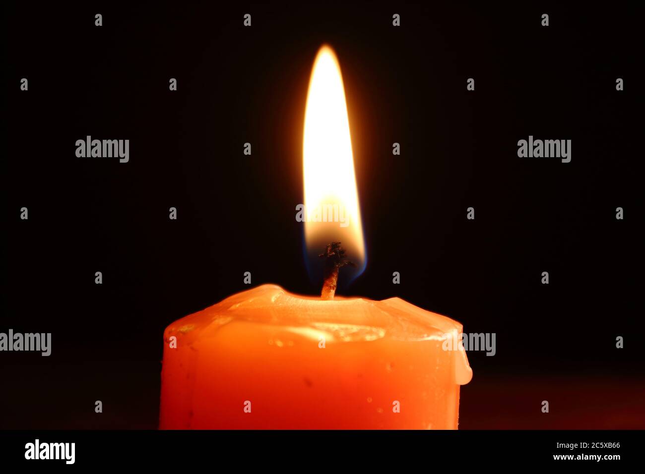 Orange candle hi-res stock photography and images - Alamy