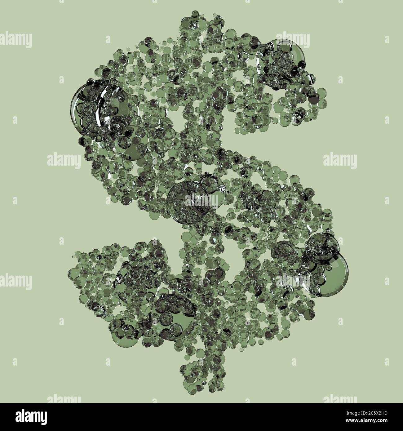 Money symbol bubbles hi-res stock photography and images - Alamy