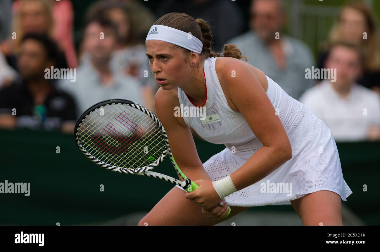 Jelena ostapenko in wimbledon tennis hi-res stock photography and ...