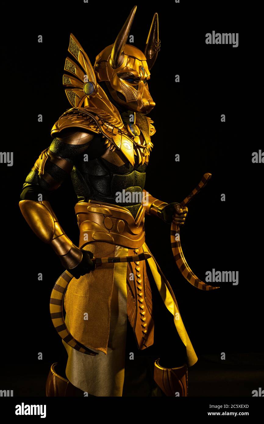 Anubis jackal mask hi-res stock photography and images - Alamy