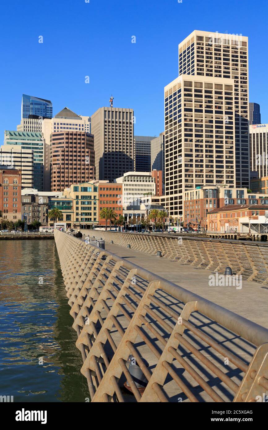 Pier 14 on the Embarcadero,San Francisco,California,USA Stock Photo - Alamy