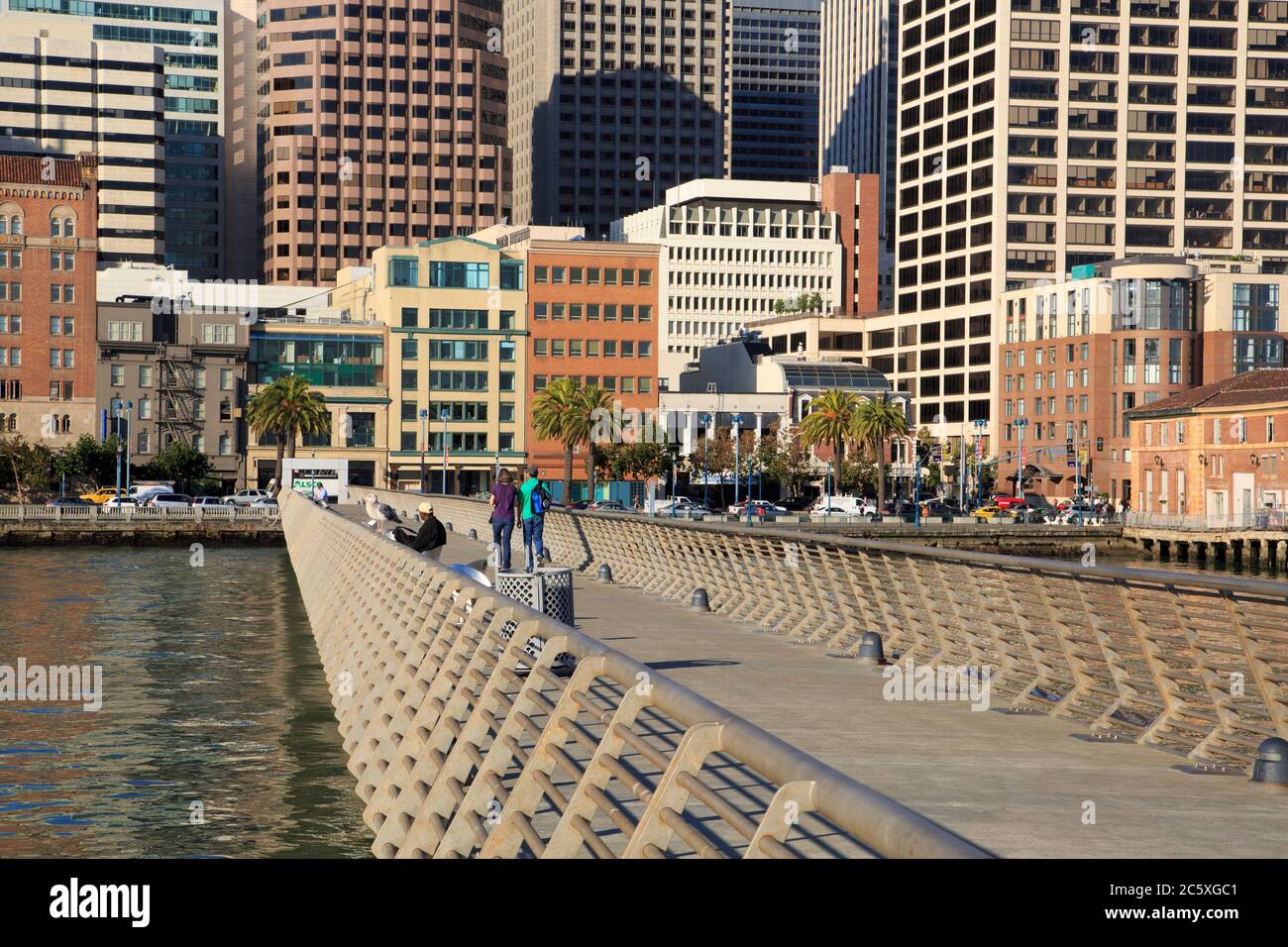 Pier 14 on the Embarcadero,San Francisco,California,USA Stock Photo - Alamy