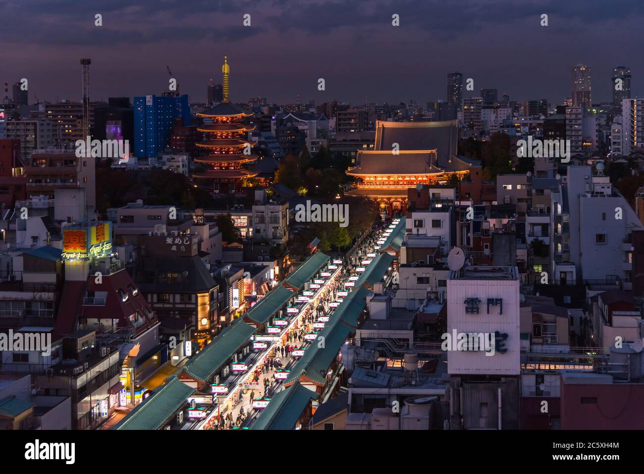 Sensoji oldest buddhist temple hi-res stock photography and images - Alamy