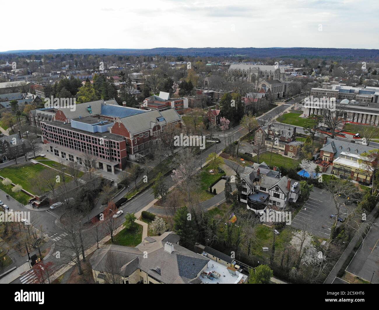 Princeton campus aerial hi-res stock photography and images - Alamy