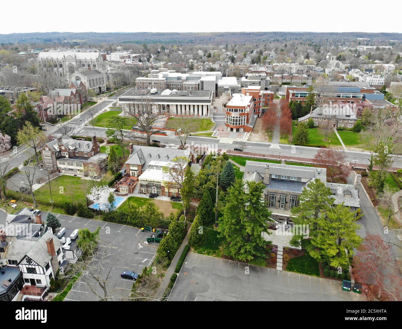 Aerial view of princeton hi-res stock photography and images - Alamy