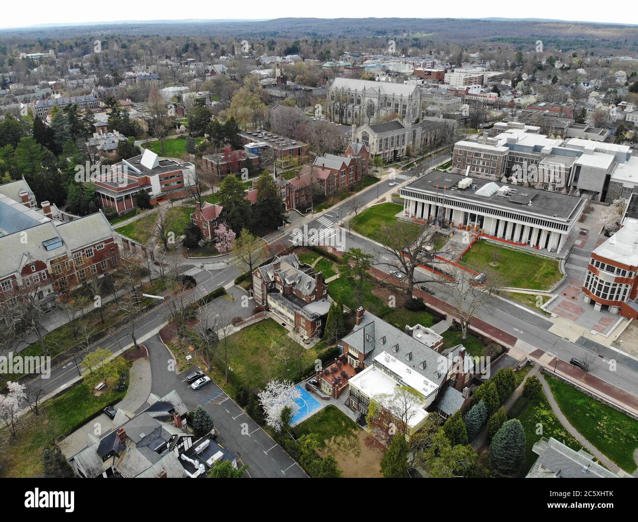 Princeton campus aerial hi-res stock photography and images - Alamy