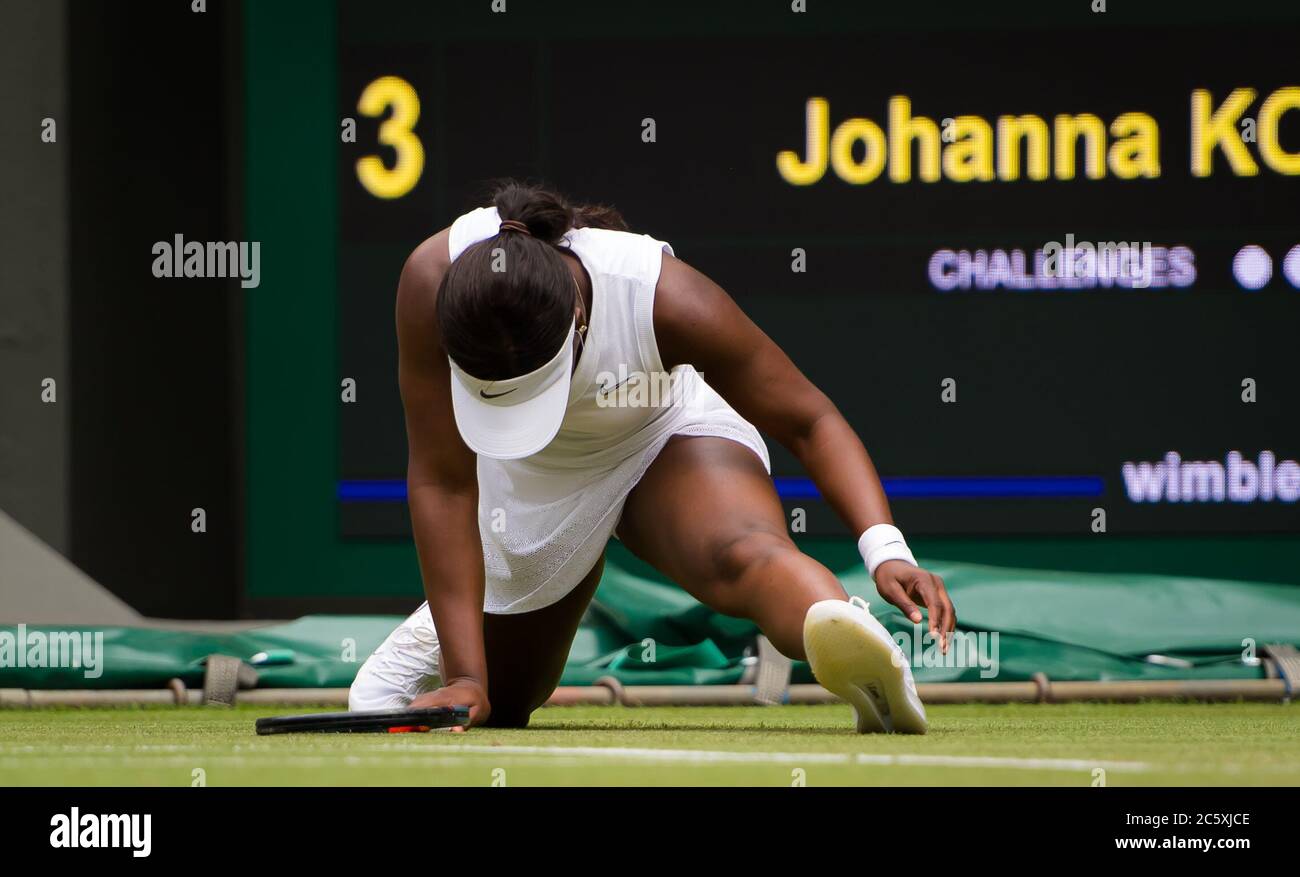 Sloane Stephens of the United States in action during her third-round ...