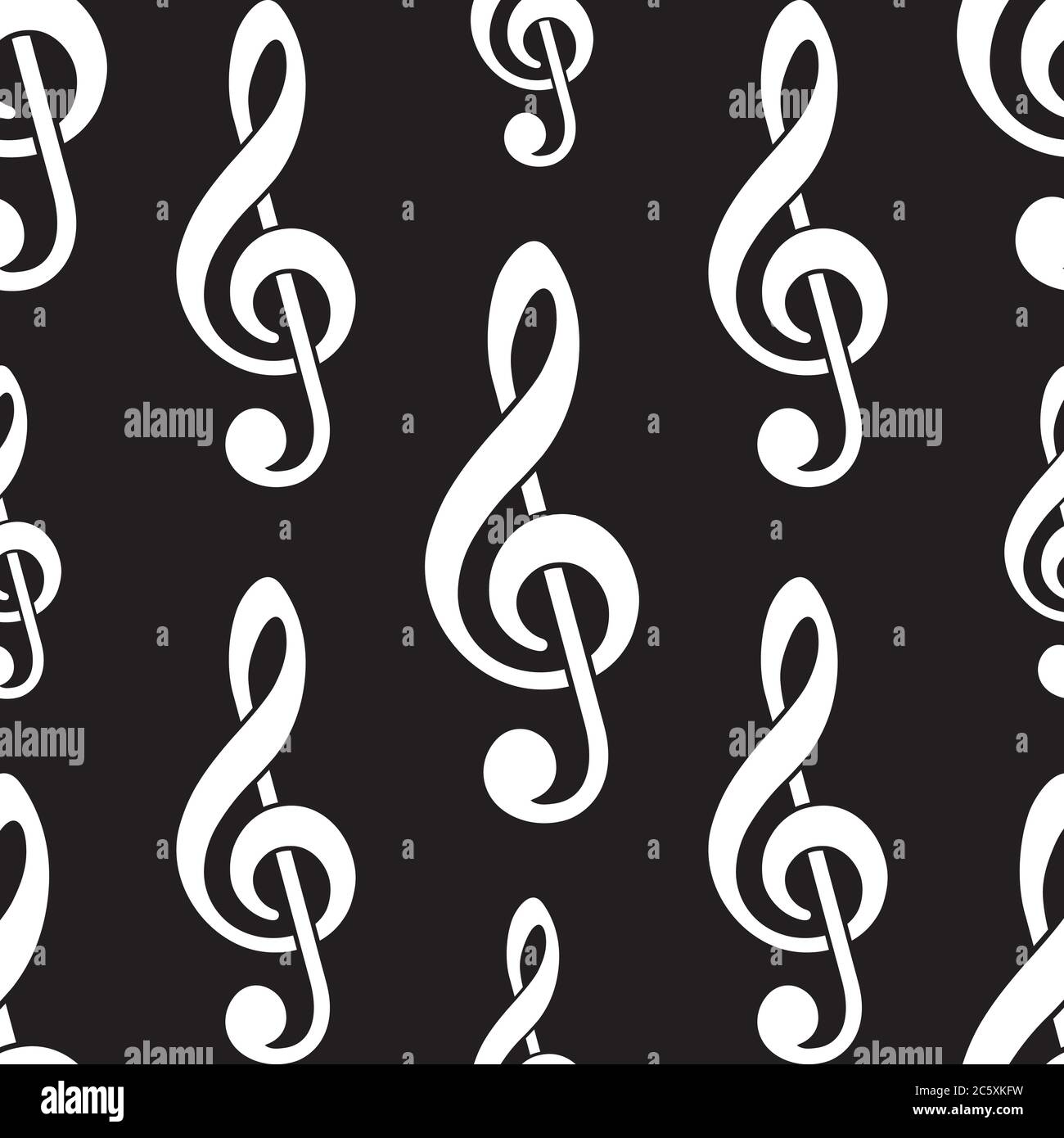 pattern clef music note design vector Stock Vector Image & Art - Alamy