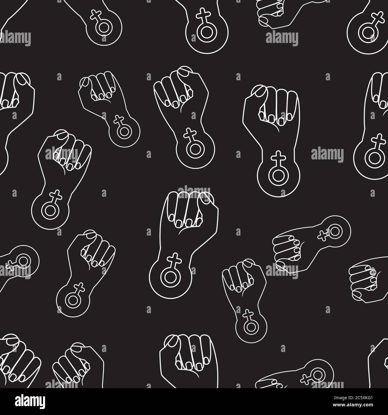Raised fist art design Stock Vector Images - Alamy