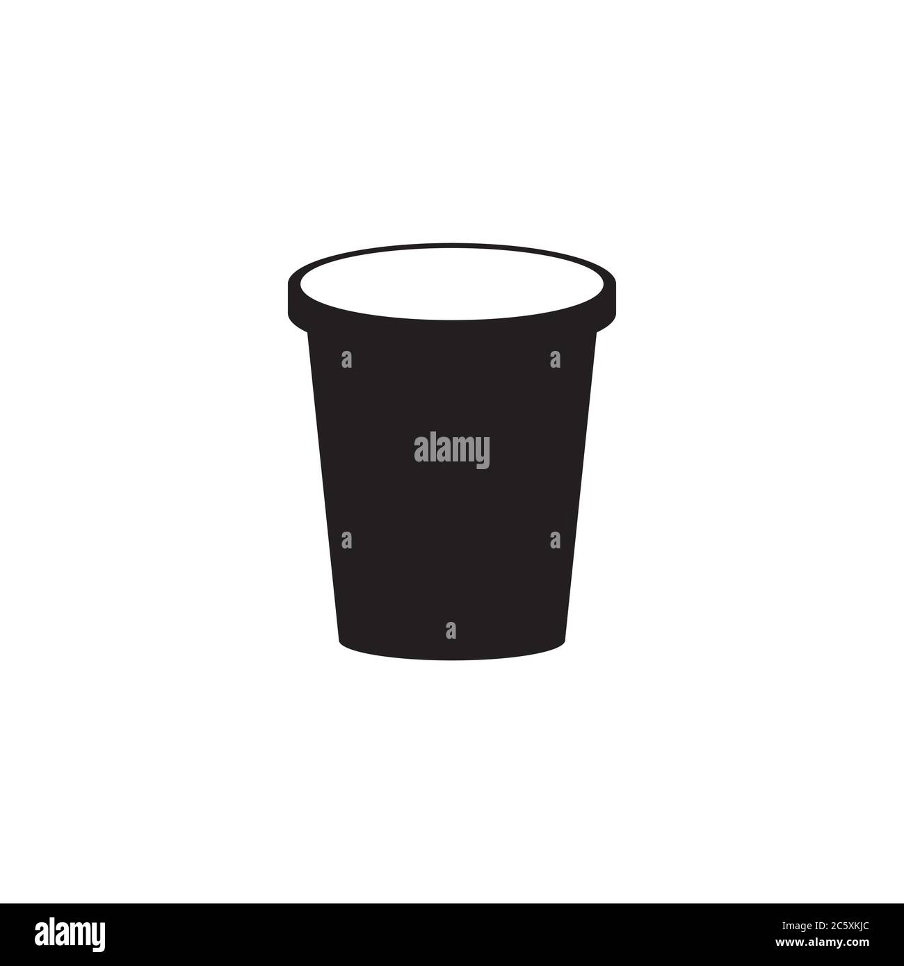 plastic cup icon design vector illustration Stock Vector Image & Art ...