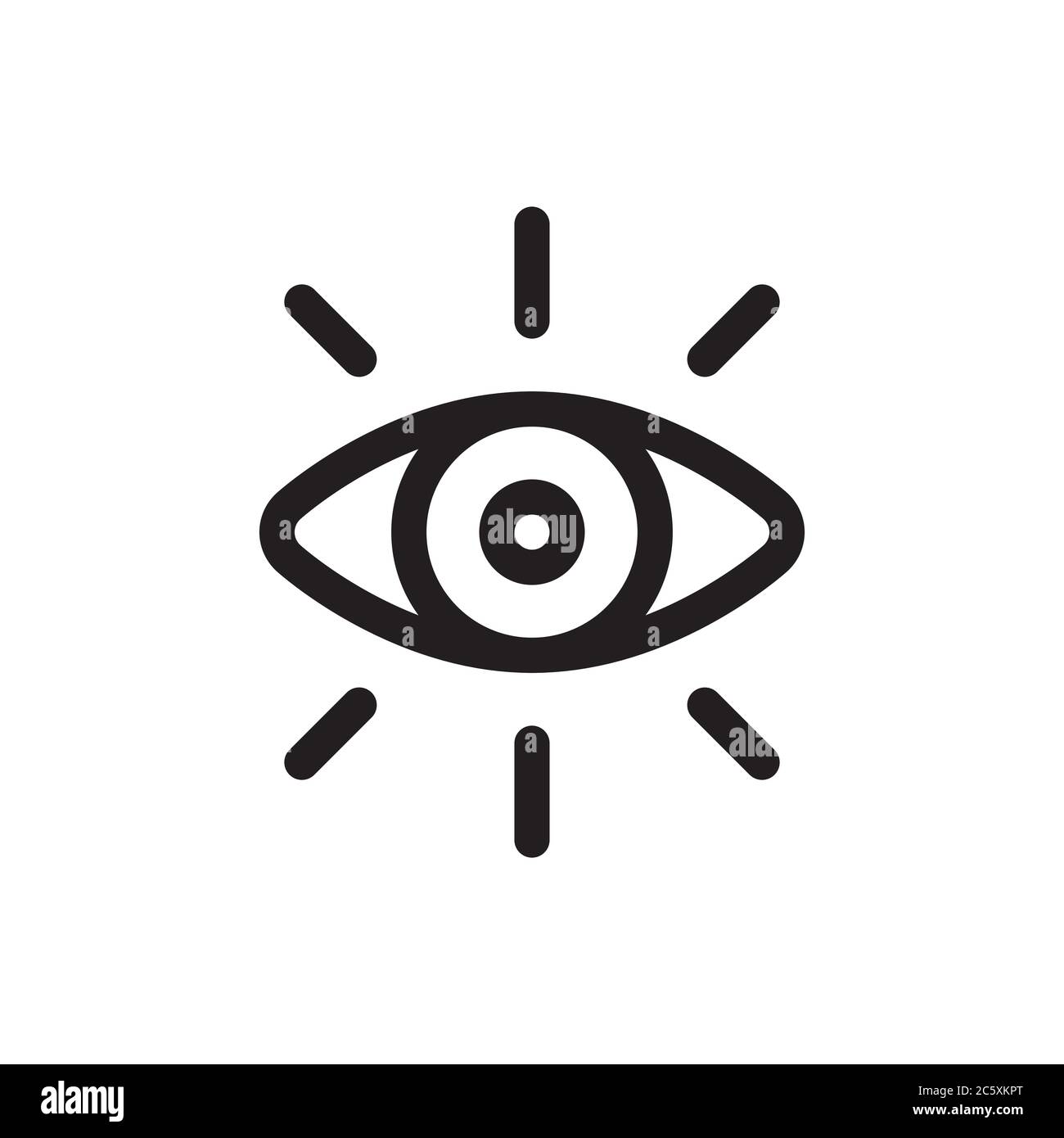 vision icon design vector illustration Stock Vector Image & Art - Alamy