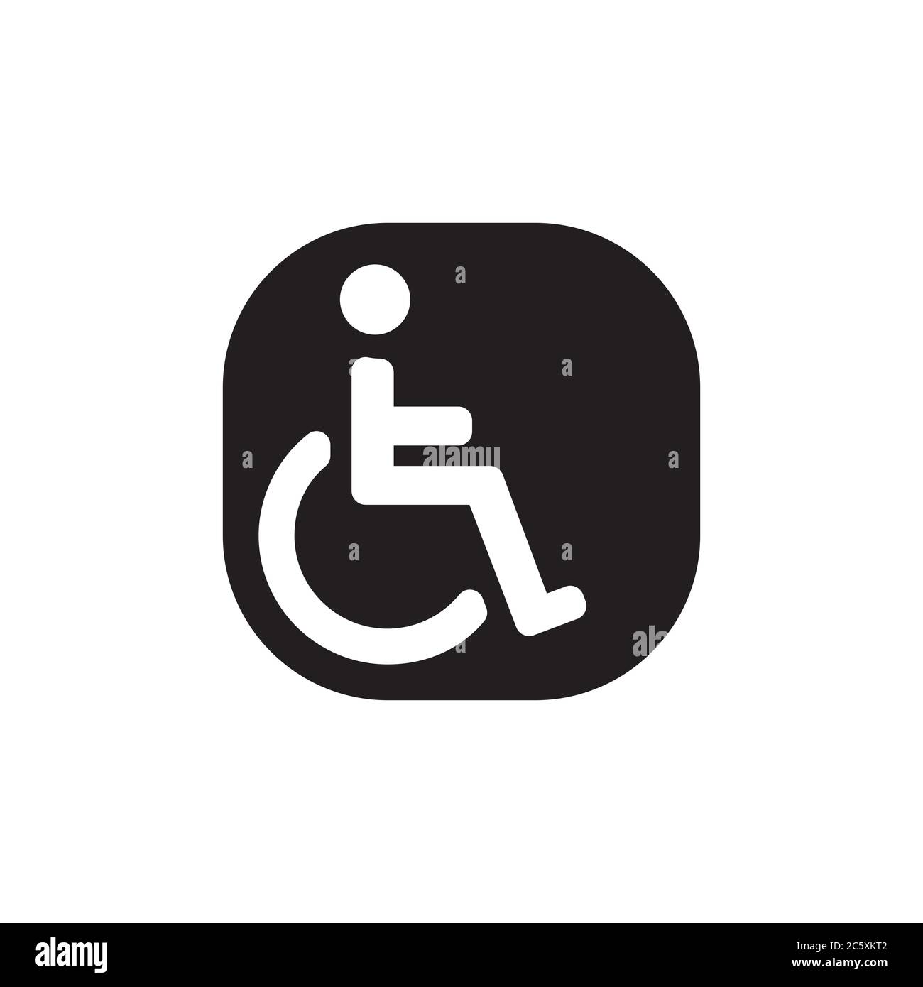 Wheelchair lift vector vectors hi-res stock photography and images - Alamy